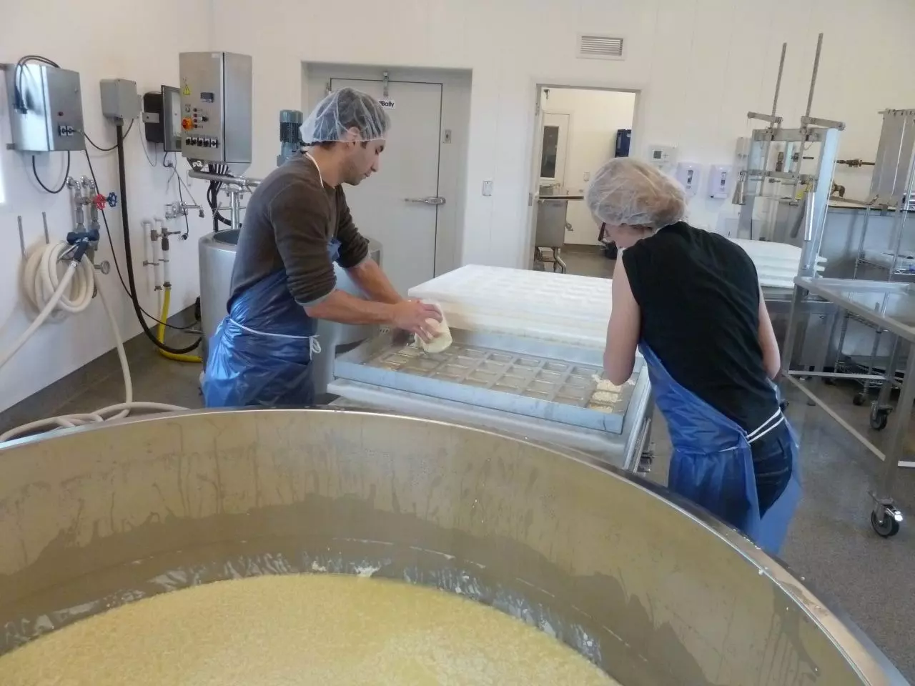 Drainage table - C. van 't Riet / Dairy Technology USA