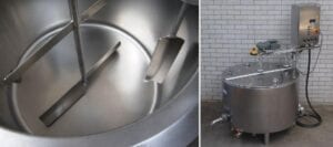 Vat / Batch Pasteurizer - C. van 't Riet / Dairy Technology USA