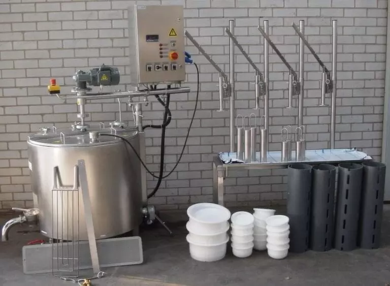 Vat / Batch Pasteurizer - C. van 't Riet / Dairy Technology USA