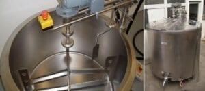 Vat / Batch Pasteurizer - C. van 't Riet / Dairy Technology USA